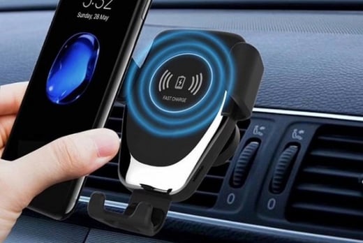 Qi Fast Wireless Car Charger Offer Wowcher